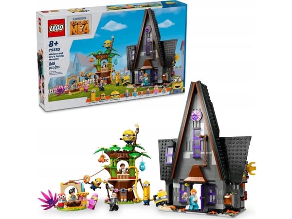 LEGO Despicable Me 75583 Minions and Gru's Family Mansion | CDON