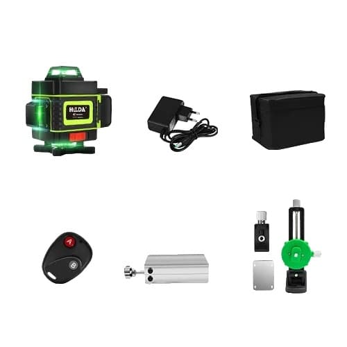 Grøn Laser Niveau, 16 Linjer Måling, Indendørs & Udendørs Brug ...