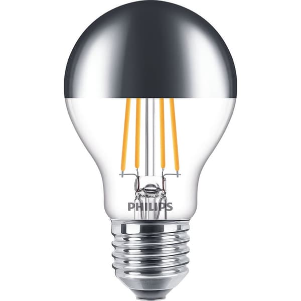 LED E27 Normal Filament Toppförspeglad Dimbar 50W 650lm | CDON