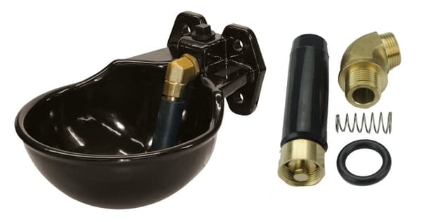 Vattenskål + Stick emaljerad | CDON