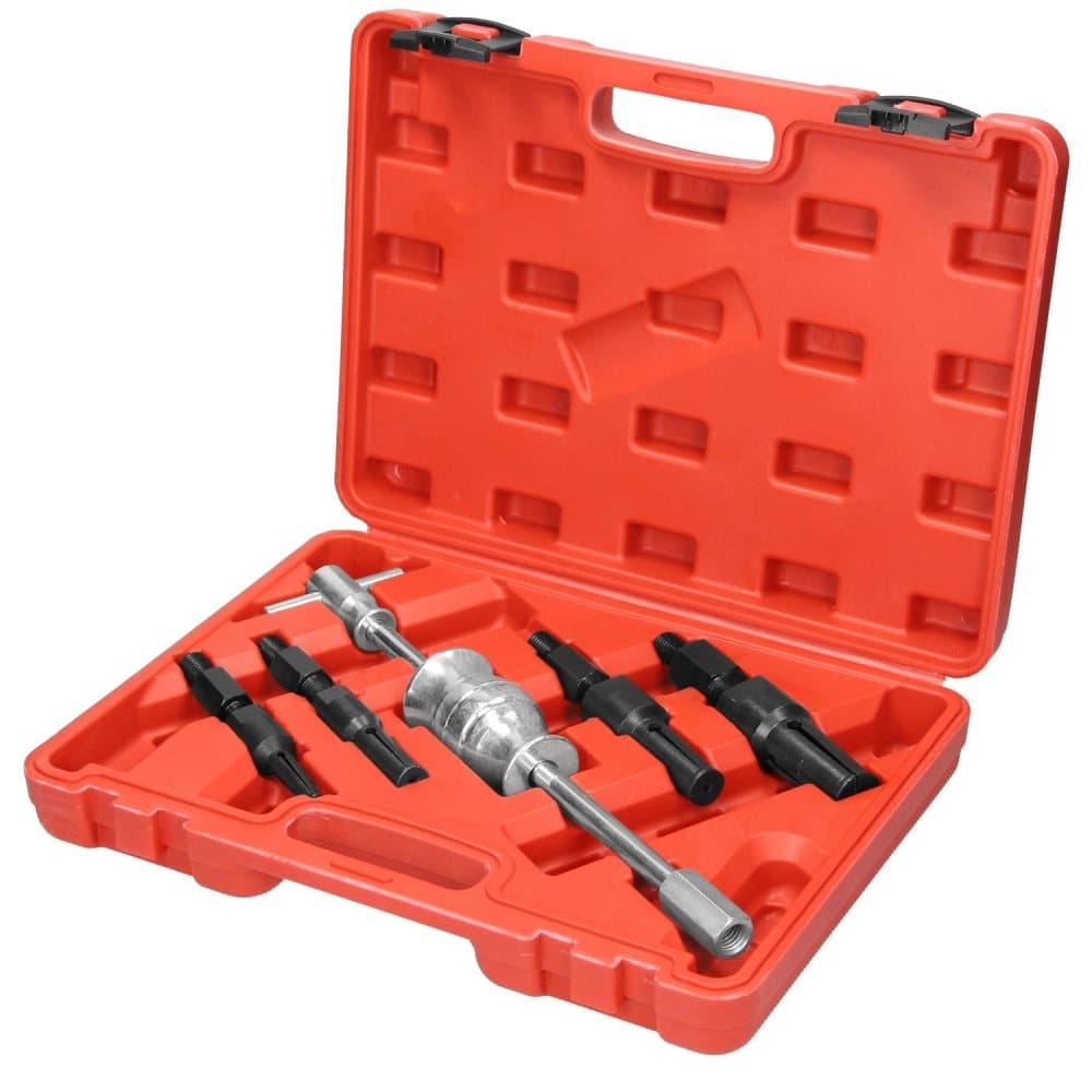 ECD-Germany 5 st. Puller lageravdragare verktyget 1 och 4 glidhammare ...