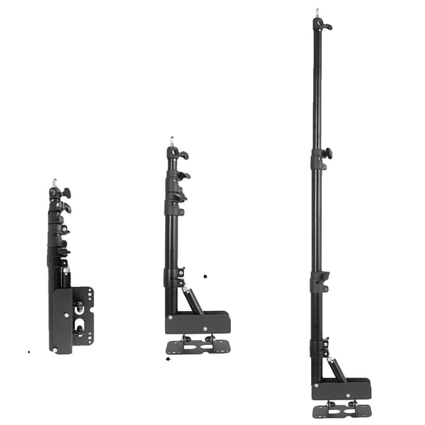 Studio Video Flash Arm, Justerbar Længde, Alsidig Positionering,2pcs | CDON