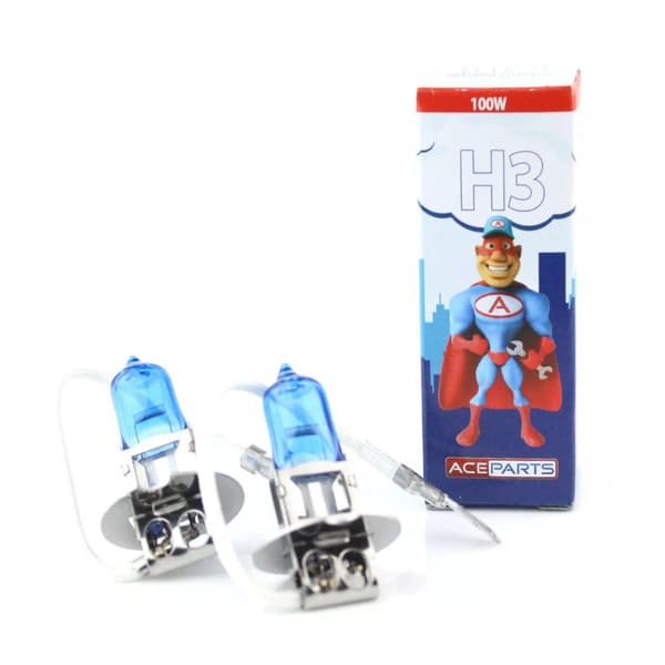 Volvo 740 744 100w Super White Xenon HID Front Fog Light Bulbs Pair | CDON