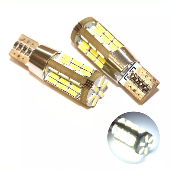 Fits Mazda 3 1.4 White 54-SMD LED 12v Side Light Parking Bulbs | CDON