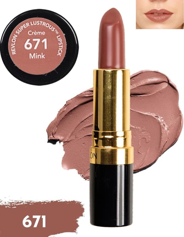 Revlon Super Lustrous Creme Lipstick 671 Mink Cdon