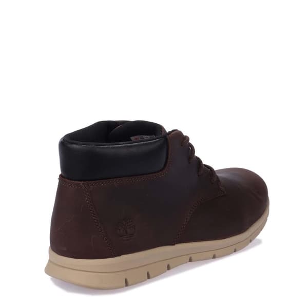 Timberland Graydon Leather Mid Cut Lace Up Trainers för herrar | CDON