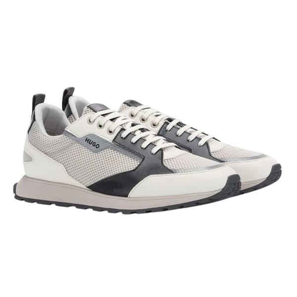 Hugo Boss Mens Icelin Leather Running Shoes | CDON