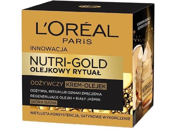 Loreal Paris Dermo Nutri Gold Oil Ritual Nourishing Cream Oil 50ml Cdon