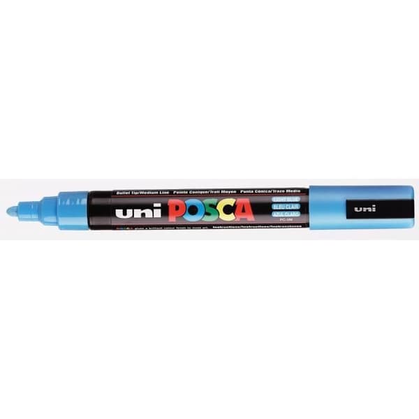 POSCA Marker Medium Conical Tip Light Blue | CDON