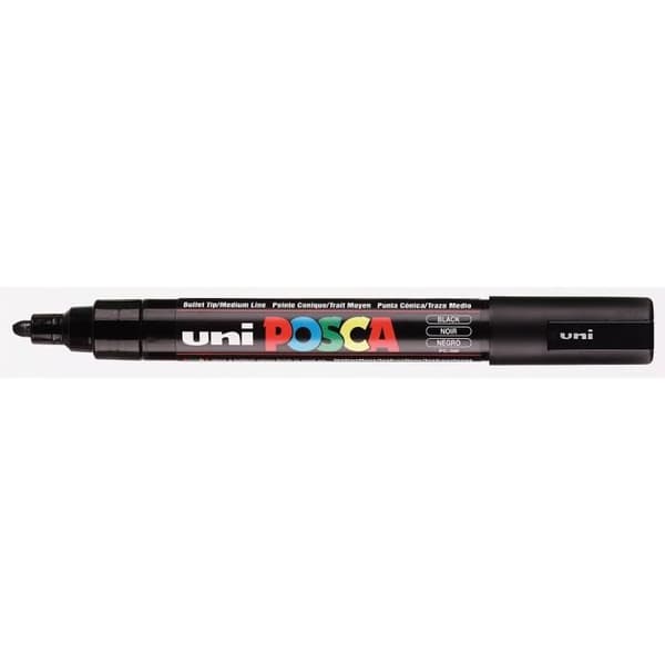 POSCA Medium Bullet Point Marker Svart | CDON
