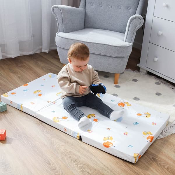 Matkasänky patja 60x120 cm kokoontaitettava - paksu kokoontaitettava ...