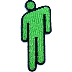 Billie Eilish - Standard Patch: Blosh Green | CDON