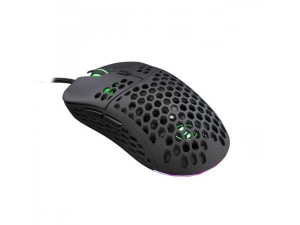 Ultralett Gaming Mouse eShark Naginata Black, 60g, Pixart PMW3389 ...