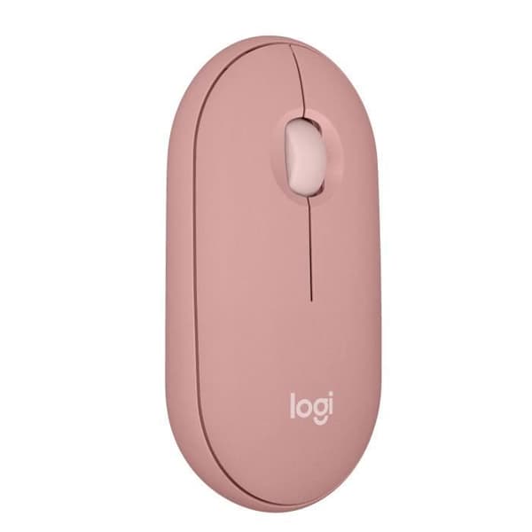 Mus - Trådlös - Logitech - Pebble Mouse 2 M350s - Rosa | CDON