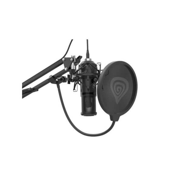 Mikrofon - GENESIS - Radium 400 G2 - USB - Svart - Studio med arm och ...