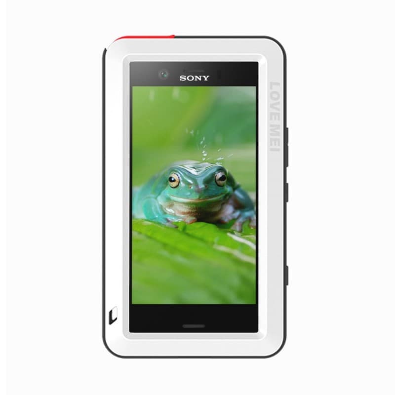 LOVE MEI Powerful Sony Xperia XZ1 Compact (G8441) : Färg - Vit | CDON