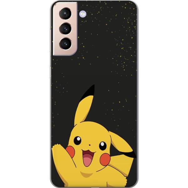 Samsung Galaxy S21 Genomskinligt Skal Pikachu | CDON
