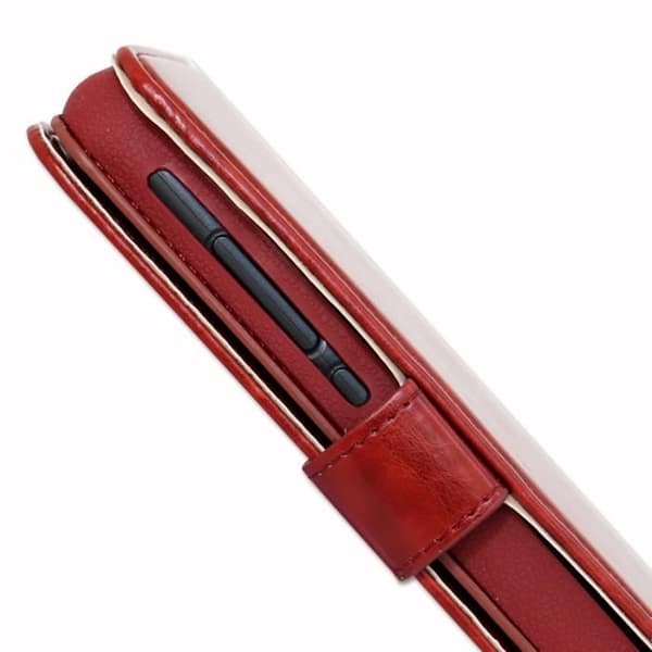 Foliofodral - PH26 - Alcatel 3X Plus - Ekologiskt läder brun ...