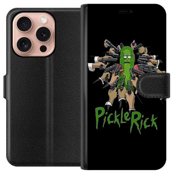 Apple iPhone 16 Pro Lommeboketui Pickle Rick | CDON
