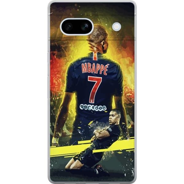 Google Pixel 7a Gennemsigtig cover Kylian Mbappé | CDON