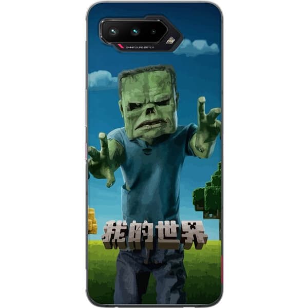 Asus ROG Phone 5 Genomskinligt Skal A Minecraft Movie | CDON