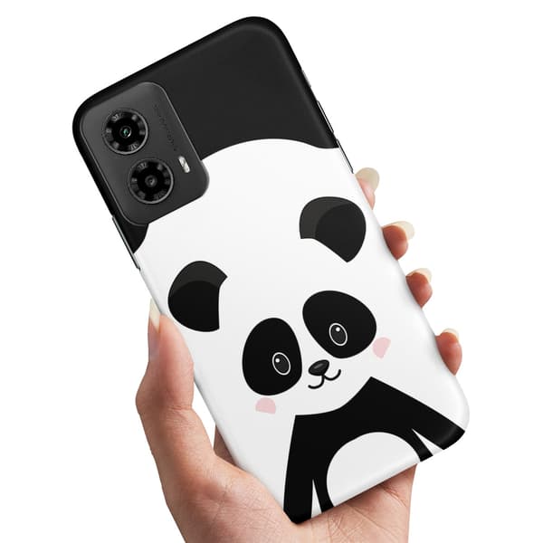 Motorola Moto G55 5G - Skal/Mobilskal Cute Panda | CDON