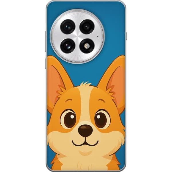 OnePlus 13 Genomskinligt Skal Hello Corgi | CDON