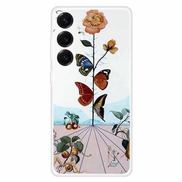 Vibe Samsung Galaxy S25 Plus deksel - Sommerfuglblomst | CDON