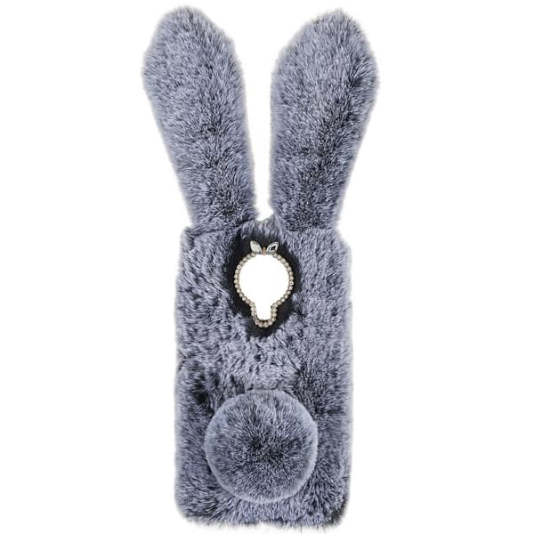 Fluffy Rabbit Nokia G20 / Nokia G10 skal - Silver/Grå | CDON