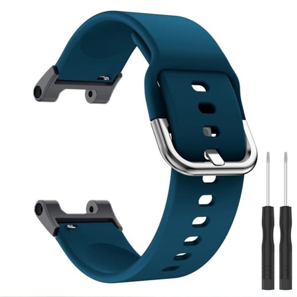 Amazfit T-Rex Pro / T-Rex / Ares klokkerem i silikon - Midnattsblå | CDON