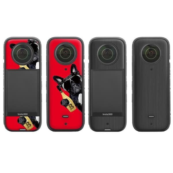 2 stk SUNNYLIFE Insta360 X3 klistremerke med søtt mønster - Hund ...