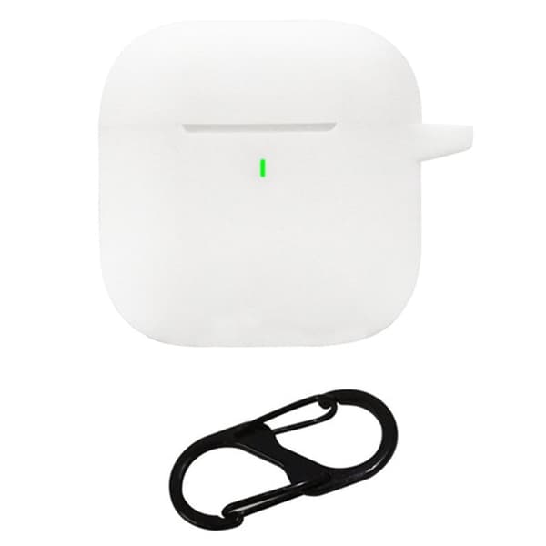 Lifeme Blus mini kuulokkeiden silikonikotelo - Valkoinen | CDON