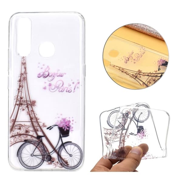 Deco Huawei P40 Lite E skal - Eiffeltornet Och Cykel | CDON