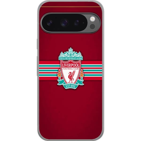 Google Pixel 9 Pro XL Gennemsigtig cover Liverpool supporter merch ...