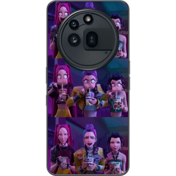 Nothing Phone (3a) Pro Gennemsigtig cover Samlerfigur KPop Demon ...