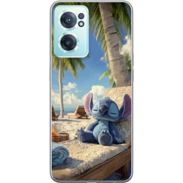 OnePlus Nord CE 2 5G Genomskinligt Skal Stitch Disney-figur med ...