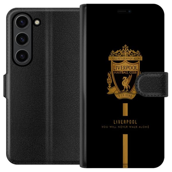Samsung Galaxy S24+ Lommeboketui Liverpool-emblem offisiell klubbdesign ...