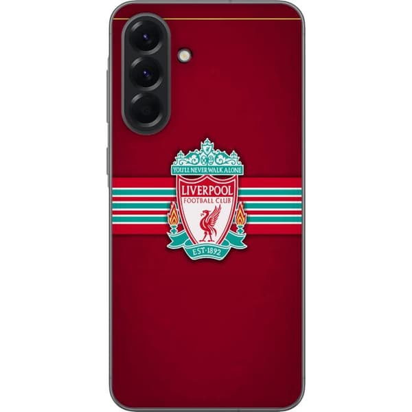Samsung Galaxy A56 Gennemsigtig cover Liverpool supporter merch fodbold ...