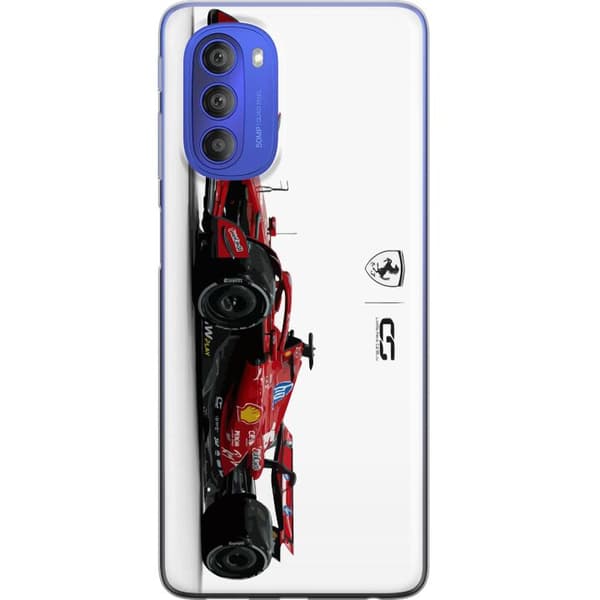 Motorola Moto G51 5G Gjennomsiktig deksel Formel 1 Racing F1 Sportsbil ...