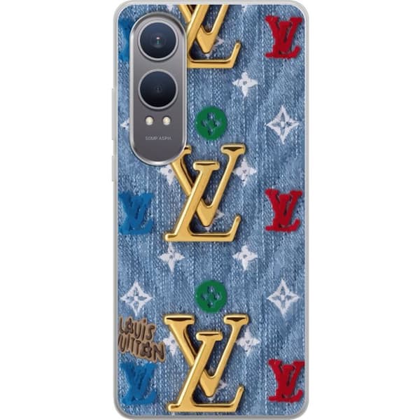 OnePlus Nord CE4 Lite Genomskinligt Skal LV Mönster Lyx Mode Print | CDON