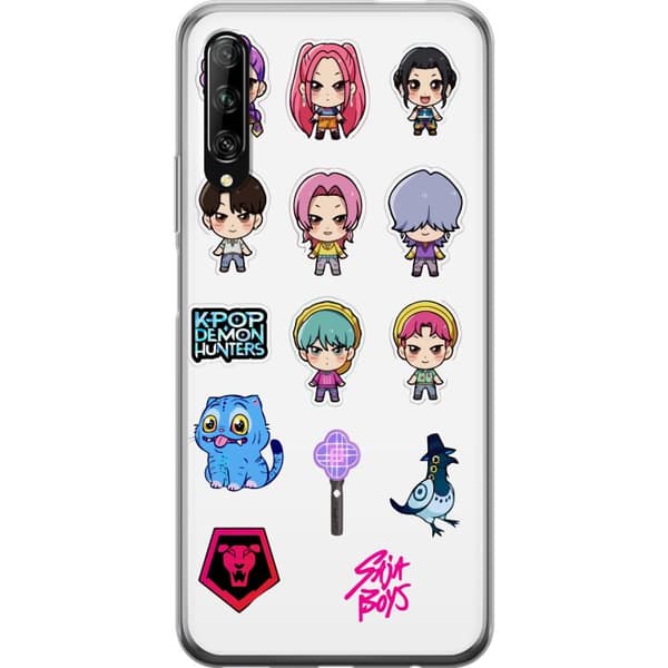 Huawei P smart Pro 2019 Gennemsigtig cover Kpop Demon Hunters Chibi ...