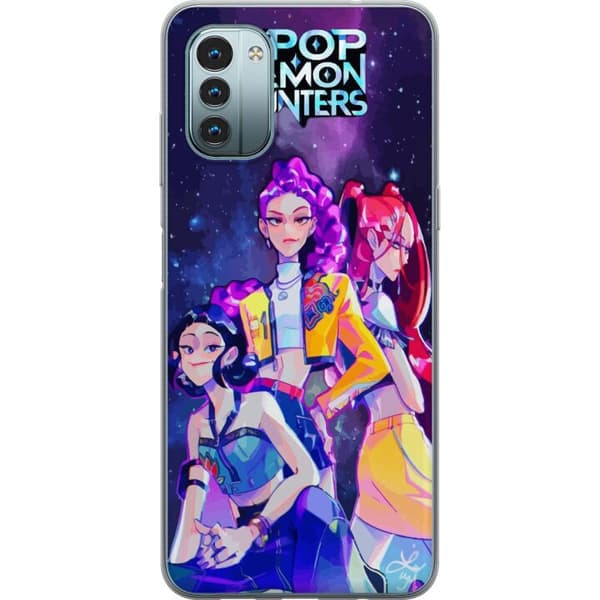 Nokia G11 Genomskinligt Skal Kpop Demon Hunters Idol Trio Cosmic Space ...