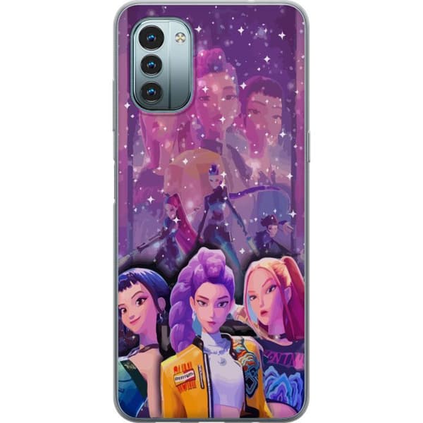 Nokia G11 Gjennomsiktig deksel Kpop Demon Hunters Zoey Mira Aya United ...