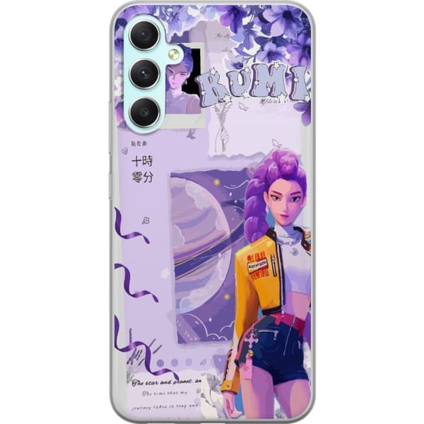 Samsung Galaxy A34 Läpinäkyvä kuori Kpop Demon Hunters Rumi Cosmic ...
