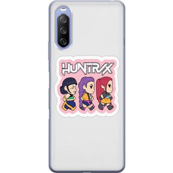 Sony Xperia 10 III Gennemsigtig cover Kpop Demon Hunters Huntrix Chibi ...