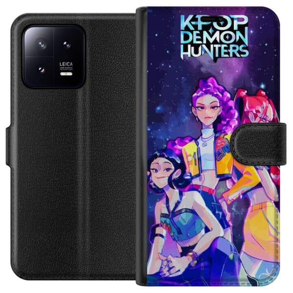 Xiaomi 13 Plånboksfodral Kpop Demon Hunters Idol Trio Cosmic Space Energy Neon Fantasy Aura | CDON
