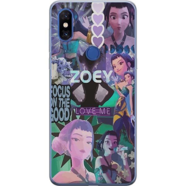 Xiaomi Mi Mix 3 Gjennomsiktig deksel Kpop Demon Hunters Zoey Aesthetic ...