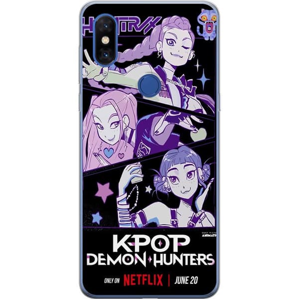 Xiaomi Mi Mix 3 Gjennomsiktig deksel Kpop Demon Hunters Huntrix ...
