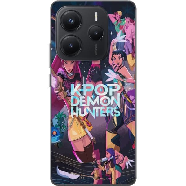 Xiaomi Redmi Note 14 5G Genomskinligt Skal Kpop Demon Hunters Hela ...