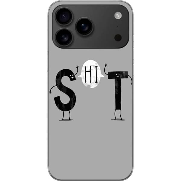 Apple iPhone 17 Pro Max Genomskinligt Skal Rolig text | CDON